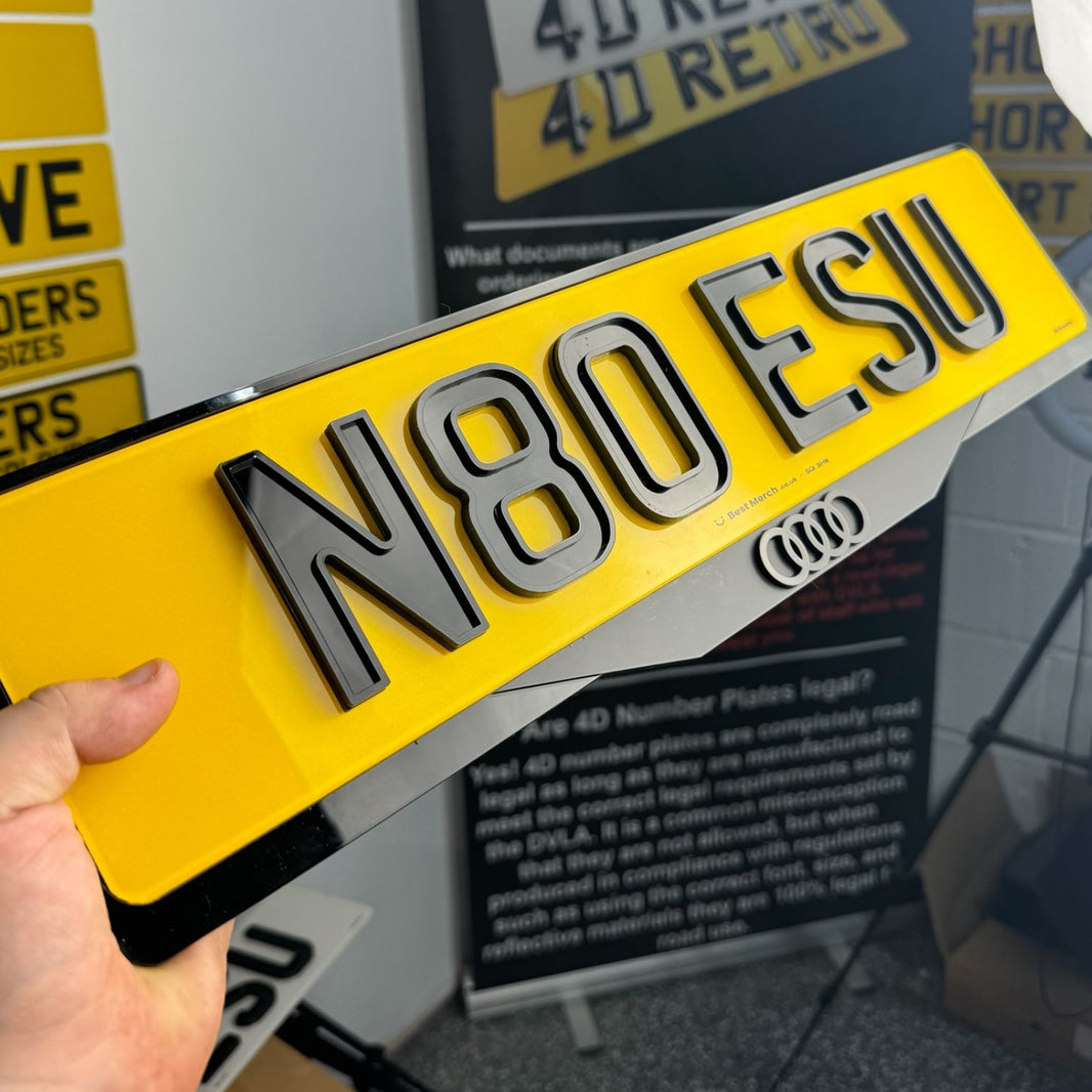 4D Number Plates at Competitive Prices